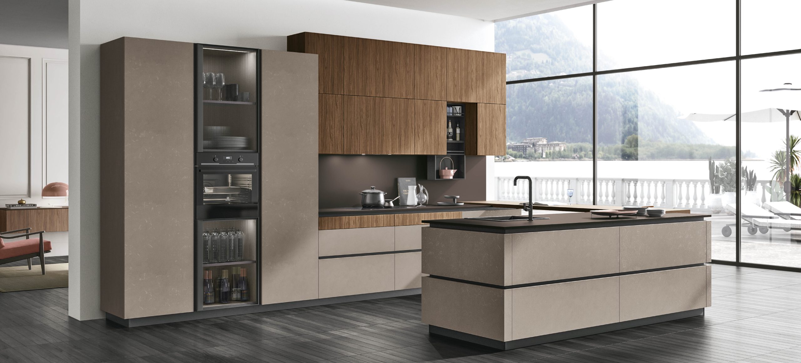 Metropolis - Modern Kitchens NYC - Stosa Cucine